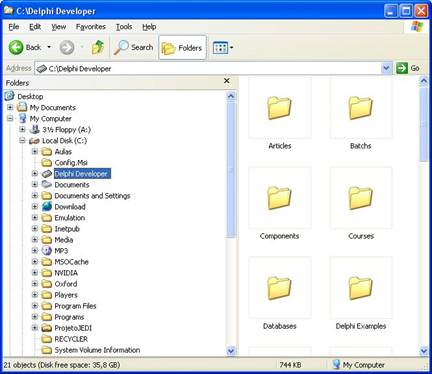 Artigo Clube Delphi 93 - Conhecendo e personalizando o componente StatusBar - DevMedia