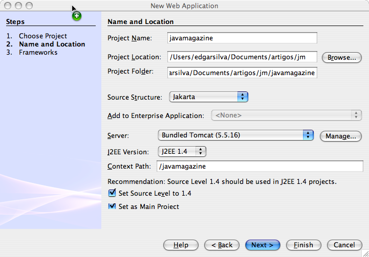 Artigo Java Magazine 43 - Dados na Web com o NetBeans 5.5 - DevMedia