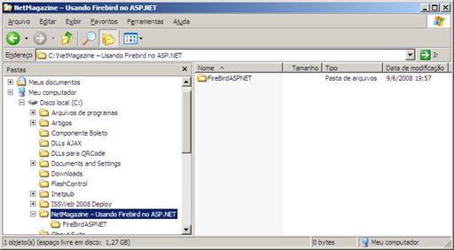 Artigo .net Magazine 55 - Utilizando o Firebird no ASP.NET - DevMedia