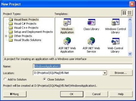 Artigo SQL Magazine 1 - Como conectar Front-Ends: Delphi, Visual Basic.Net e Java. - DevMedia