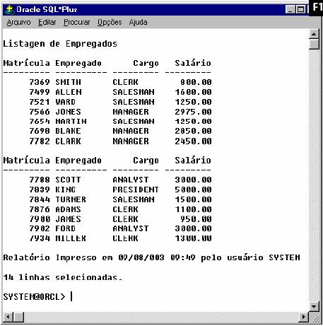 Artigo SQL Magazine 6 - SQL*Plus Dicas e Truques - DevMedia