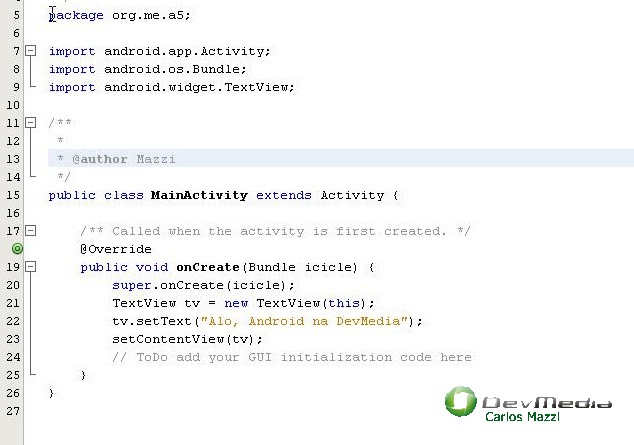 Android: Plataforma Android - Java - DevMedia