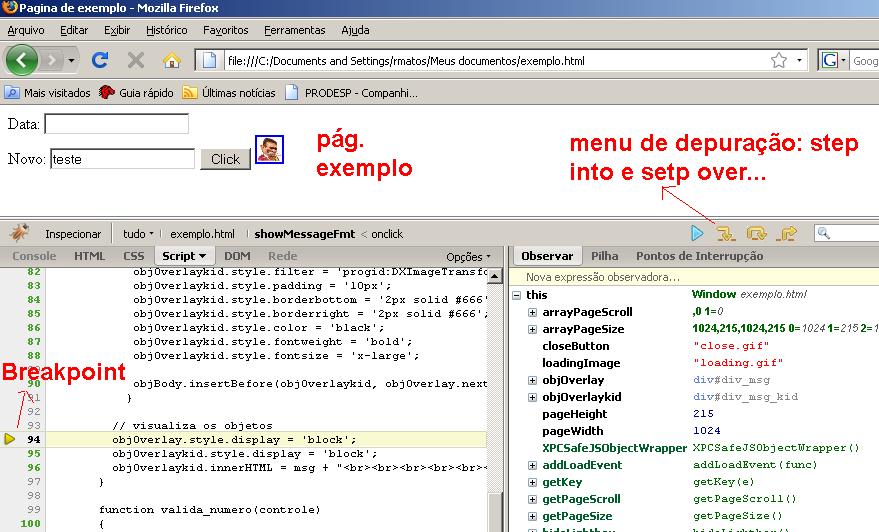 Depurar JavaScript - DevMedia