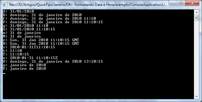 Quick Tips: Formatando data e hora - DevMedia