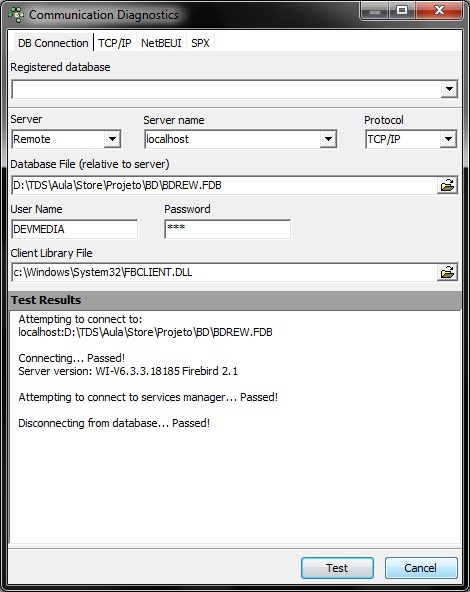 Quick Tips : Incluindo usuário no IBExpert - DevMedia