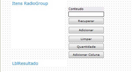 RadiGroup: Delphi For PHP - DevMedia