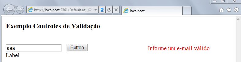 Criação do Projeto: Controles de Validação do ASP.NET – Parte 2 - DevMedia