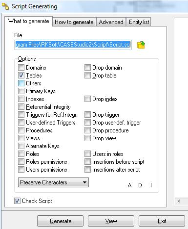 Quick Tips : Convertendo Scripts no Case Studio - DevMedia