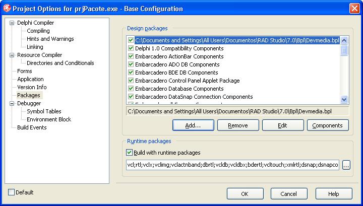 Quick Tips : Como trabalhar com Packages no Delphi - DevMedia