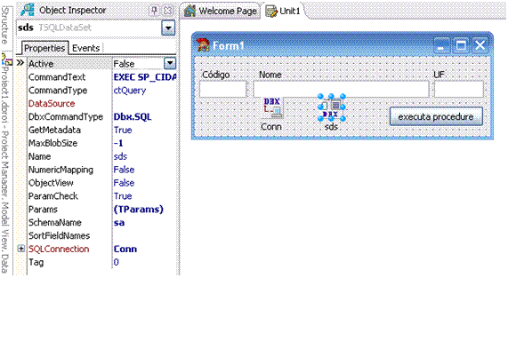 Como criar uma procedure no SqlServer e Executar no Delphi. - DevMedia