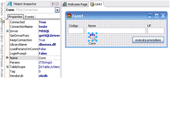 Como criar uma procedure no SqlServer e Executar no Delphi. - DevMedia