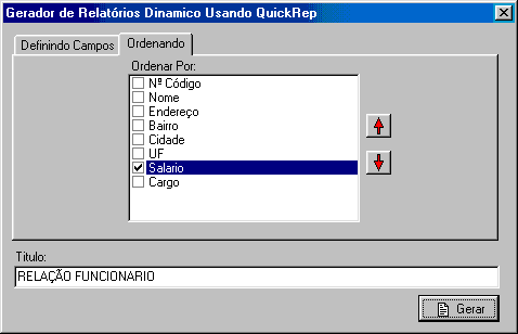 Gerando Relatório Dinâmicos usando QuickRep - DevMedia