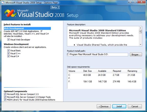 artigo .net Magazine 45 - Visual Studio 2008 beta 2