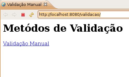Java Server Faces: Métodos de Validação – Parte 2 - DevMedia