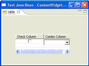 Adicionando componentes SWT nas células de uma tabela - DevMedia