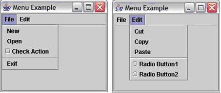 Criando uma barra de menu - DevMedia