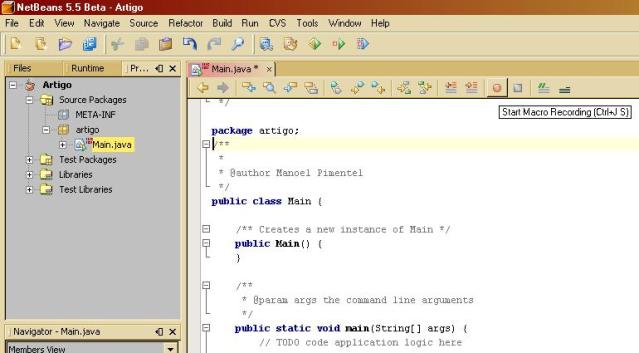Macros no NetBeans - Um breve conceito de como automatizar tarefas - DevMedia