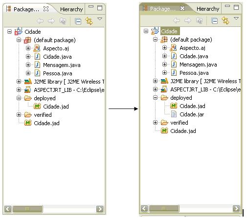 Criando um projeto em JME com aspectos - DevMedia