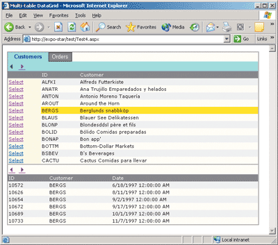 Criando um DataGrid multitabela no ASP.NET - DevMedia