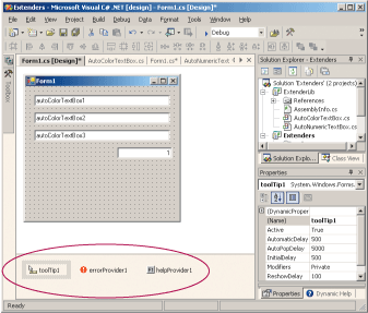 Windows Forms: Custom Crontrol Provider - DevMedia