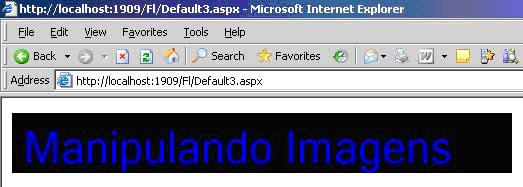 Manipulando imagens - DevMedia