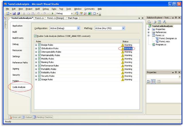 Visual Studio 2005 – O poder da análise de código - DevMedia