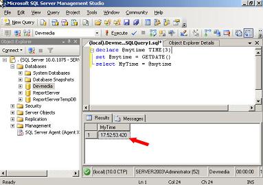 Novos Tipos de Dados no Microsoft SQL Server 2008 - DevMedia