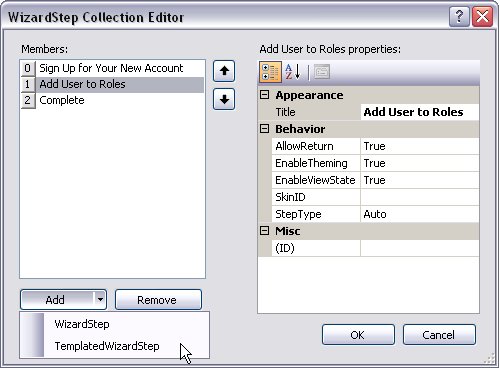 Administração de Usuários (parte 1). CreateUserWizard customizado com ...