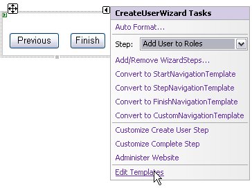 Administração de Usuários (parte 1). CreateUserWizard customizado com ...