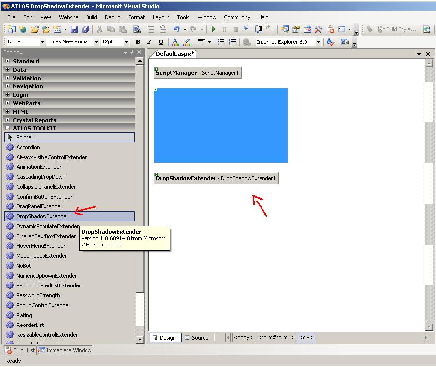 ASP.NET - Implementando efeito de sombra com AJAX - DevMedia