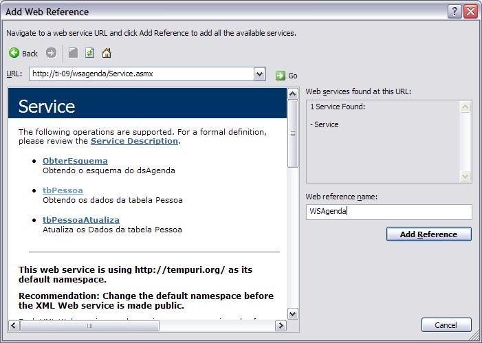 Web Service como Persistência - DevMedia