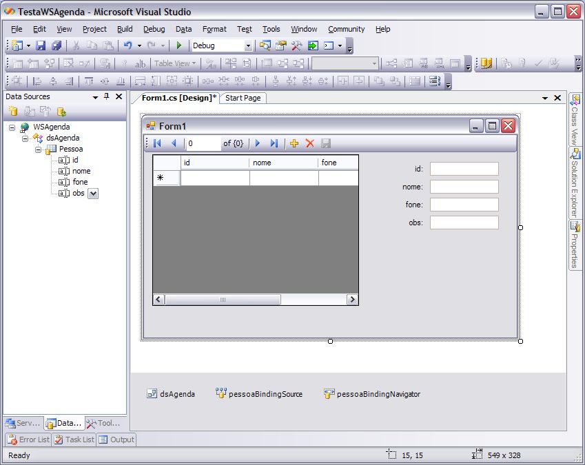 Web Service como Persistência - DevMedia