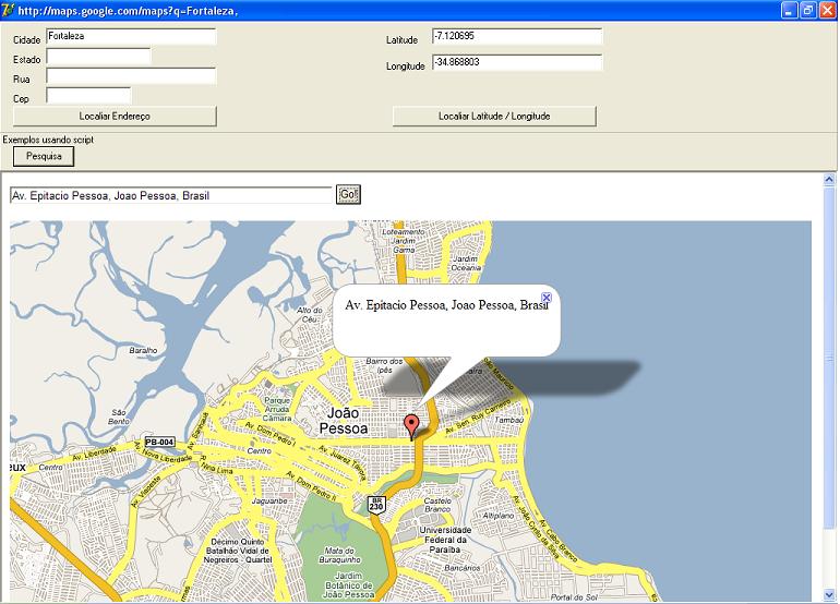 Usando o Google Maps na Aplicação - Delphi 7 - DevMedia